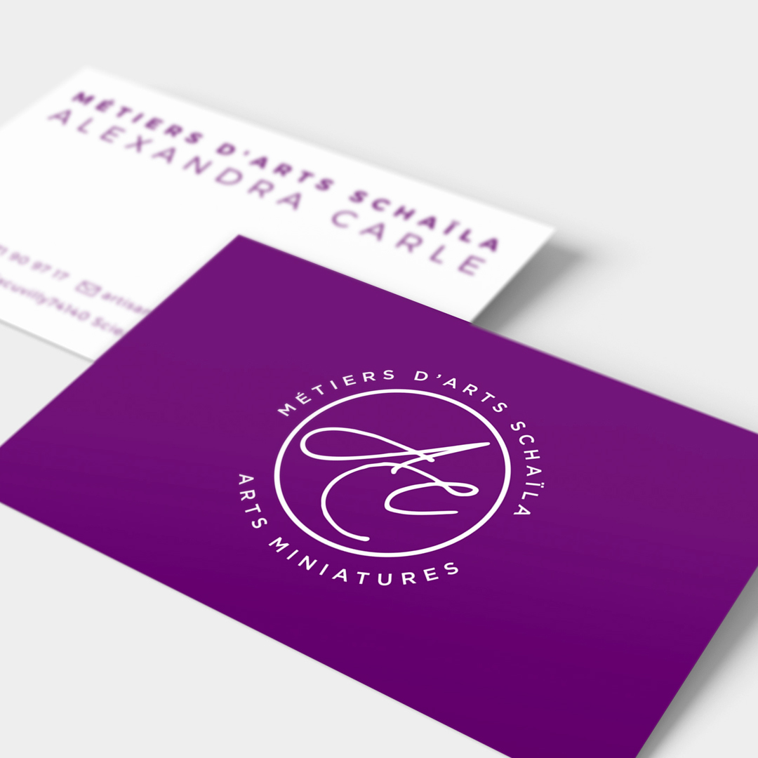 Création logo : Métiers d'Art Schaïla | Vincent Depollier